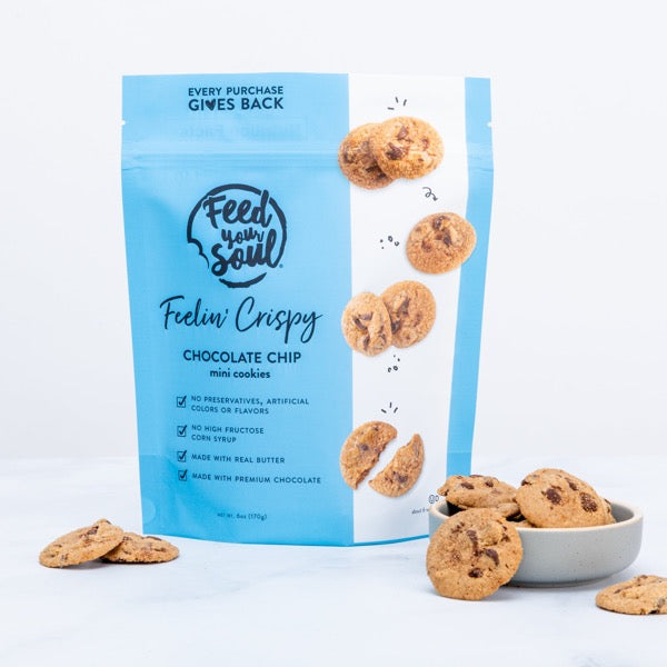 Crispy Mini Chocolate Chip – Feed Your Soul