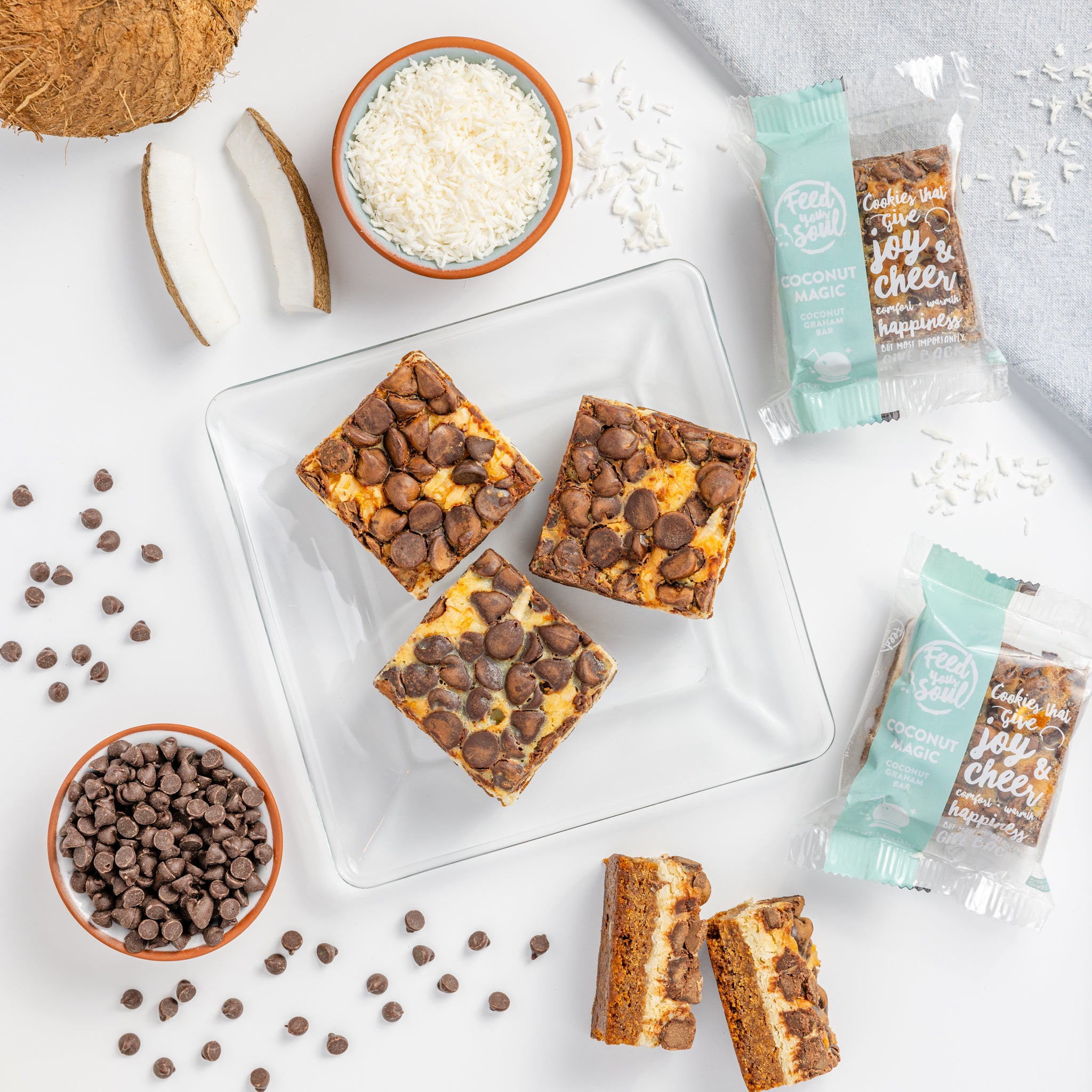 Coconut Magic Bars (60 count) – Feed Your Soul